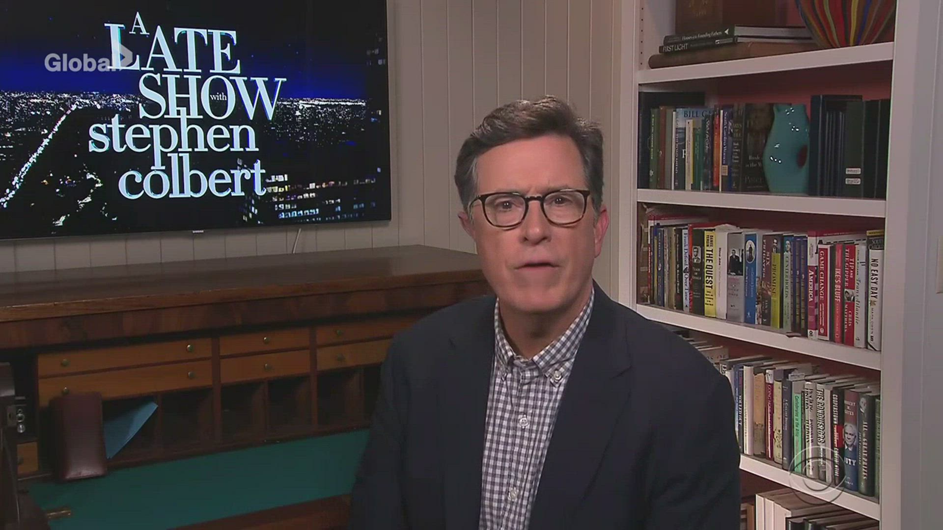 Free full episodes of The Late Show with Stephen Colbert on GlobalTV ...